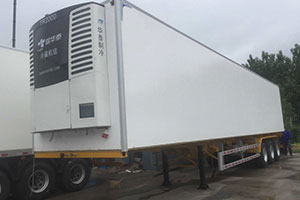 20/40/45ft Refrigerated / dry vans trailers for sale from china ...