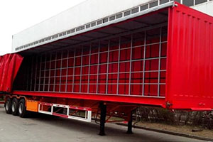 20/40/45ft Tautliner / curtain side trailer for sale by top manufacturer